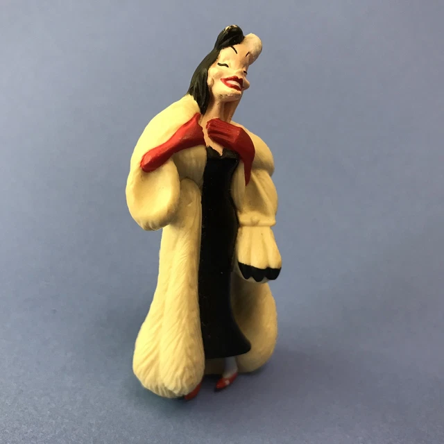 Cruella Deville From Disneys 101 Dalmations Miniature Plastic Figurine 3 £232 Picclick Uk