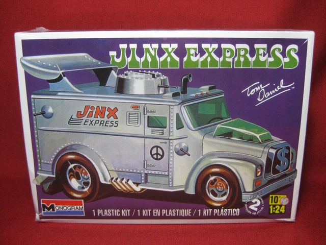 JINX EXPRESS TOM Daniel Armoured Truck Fort Knox Revell Monogram 1:24 ...