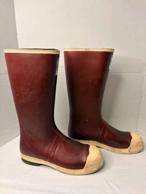 TINGLEY NEOPRENE STEEL Toe Rubber Work Boots Mens Size 11 ASTM F2413-18 ...