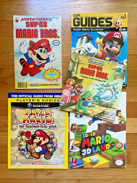 SUPER MARIO BROS. #1 Valiant Comics - READER COPY - Paper Mario Guide £ ...
