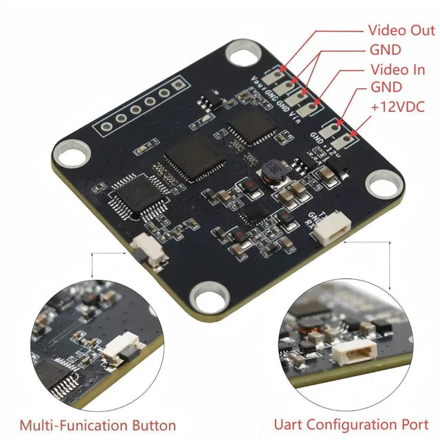 8-CHANNEL ANALOG VIDEO Encryption/Decryption Module Board USB to UART Module £53.75 - PicClick UK