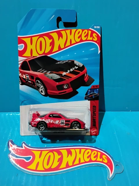 2026 HOT WHEELS B CASE 24/SEVEN NIGHTSPEED AKA 90s MAZDA RX-7 #38 RED DRIFT JDM $7.74 - PicClick AU