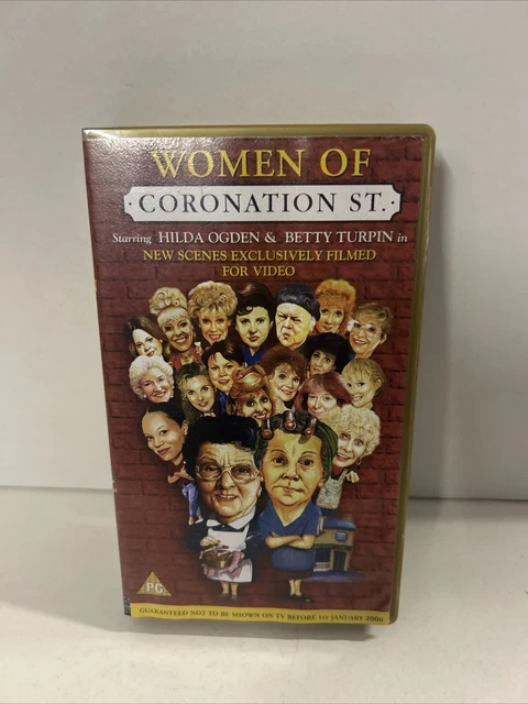 WOMEN OF CORONATION Street St - PAL VHS Video Tape £3.99 - PicClick UK