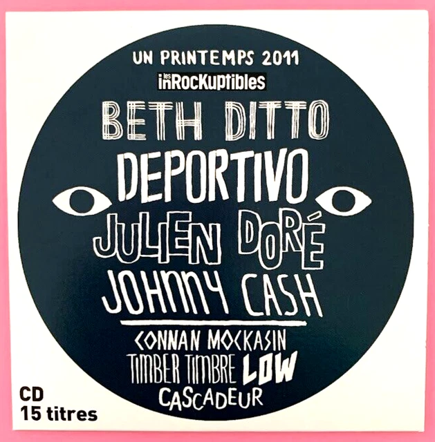 JOHNNY CASH BETH Ditto Julien Doré Connan Mockasin Low Cd Les Inrocks ...