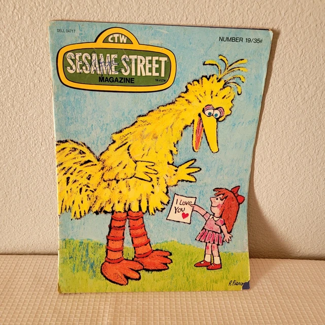 VTG 70S 1973 CTW Sesame Street Magazine Number 19 £5.40 - PicClick UK