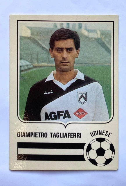 GIAMPIETRO TAGLIAFERRI UDINESE Figurine Carte Force Goal 1985 - 1986 ...