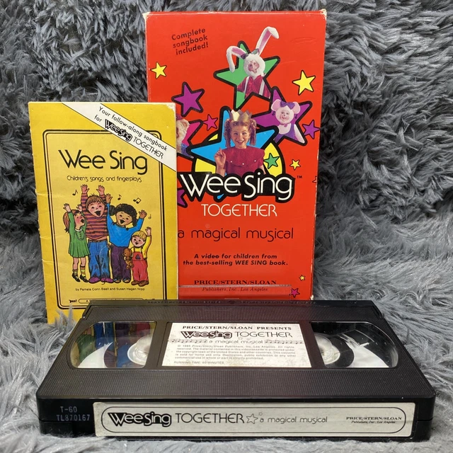 WEE SING TOGETHER VHS A Magical Musical Side Loader 1985 Price Stern ...