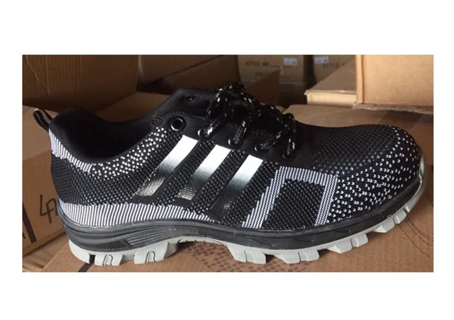 MENS SAFETY SHOES, Trainers, Steel Toecap, Light Weight, Uk Size 5 Eu ...