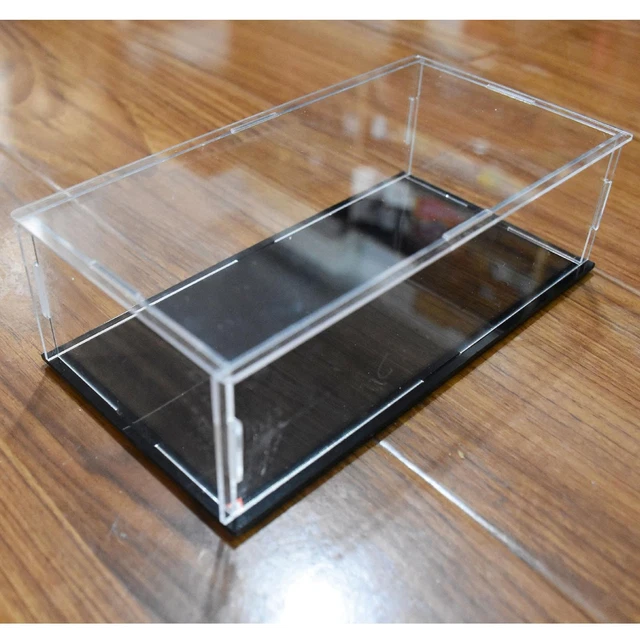 TRANSPARENT ACRYLIQUE VITRINE Comptoir Boîte Cube Pour Poupées EUR 21,58 - PicClick FR