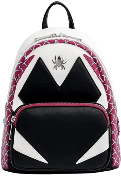 MARVEL LOUNGEFLY SPIDER Gwen Mini Backpack Spider-Man Into The ...