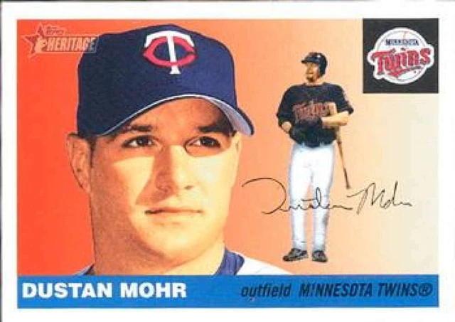 2004 TOPPS HERITAGE #14 Dustan Mohr Twins NM-MT EUR 1,09 - PicClick FR