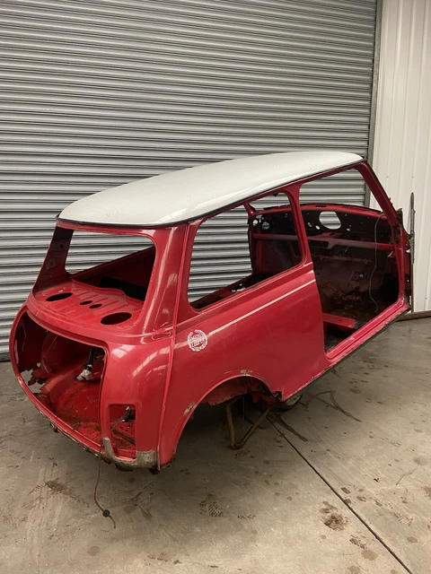 CLASSIC ROVER MINI COOPER 1275cc SPI BODYSHELL -FULL V5 ID-1994 1.3i ...