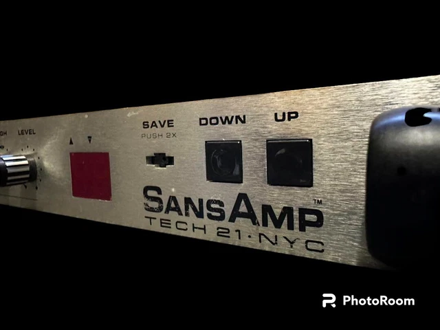 TECH 21 SANSAMP Rackmount Preamp Model PSA-1 Test Completed AC100V Used ...