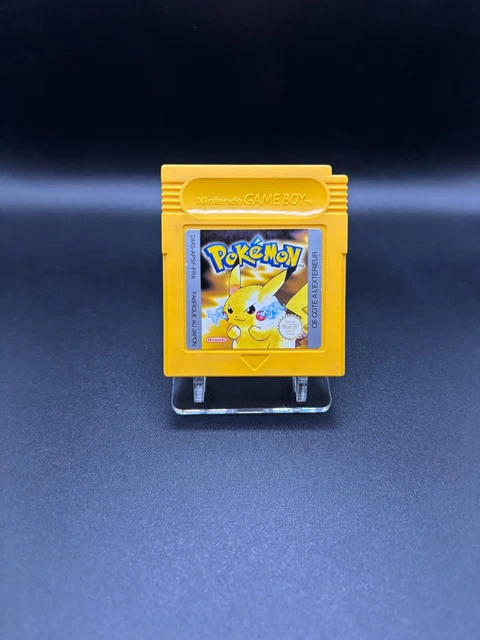POKÉMON VERSION JAUNE Pikachu Pile Neuve FR Nintendo GameBoy Color GBC ...