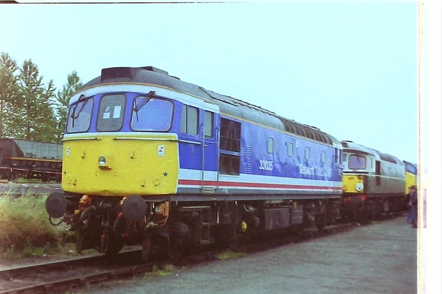 35MM RAILWAY COLOUR Negative Class 33 035 at Worksop £1.95 - PicClick UK