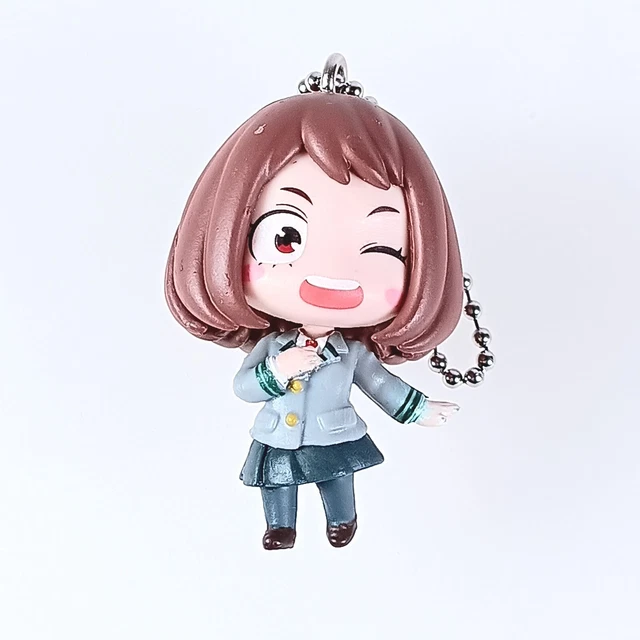 OCHACO URARAKA MY Hero Academia Purapura Mascot Swing Keychain From ...