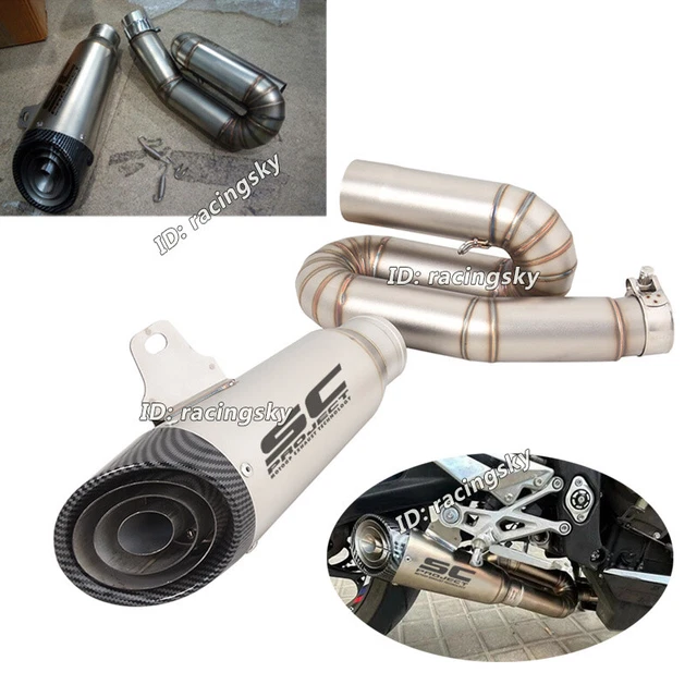 FOR TRIUMPH STREET Triple 765 RS R S 660S 2017-2023 Exhaust System ...