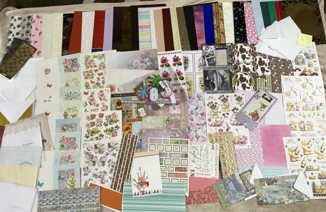 CRAFT ROOM CLEAROUT. Assorted Card Making Items. £7.50 - PicClick UK