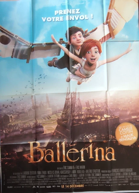 AFFICHE DU FILM BALLERINA 2016 Animation BD 120x160cm EUR 5,00 ...