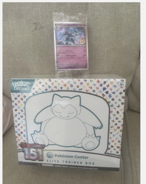 POKÉMON CENTRE: SCARLET & Violet-151 Elite Trainer Box Plus Ceruledge ...
