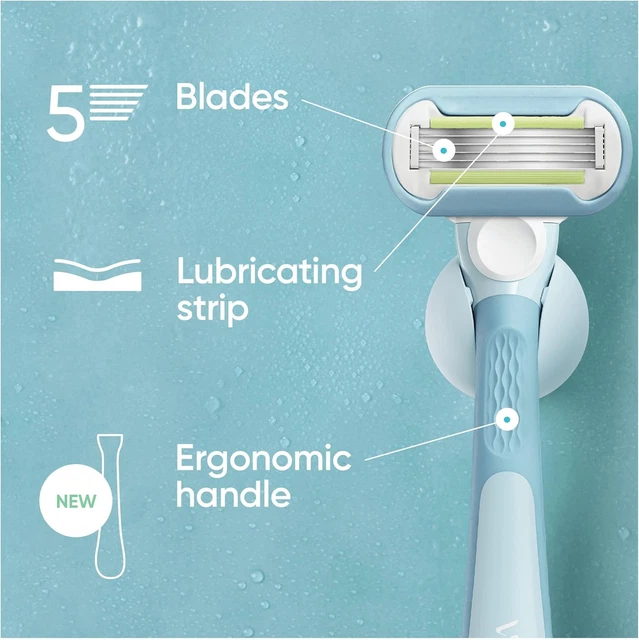 GILLETTE VENUS EXTRA Smooth Razor Blades Women, Pack of 4 Razor Blade ...