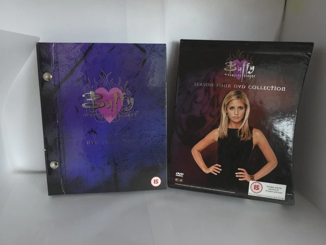 BUFFY THE VAMPIRE Slayer: Season 4 DVD 2006 Sleeved Sarah Michelle ...