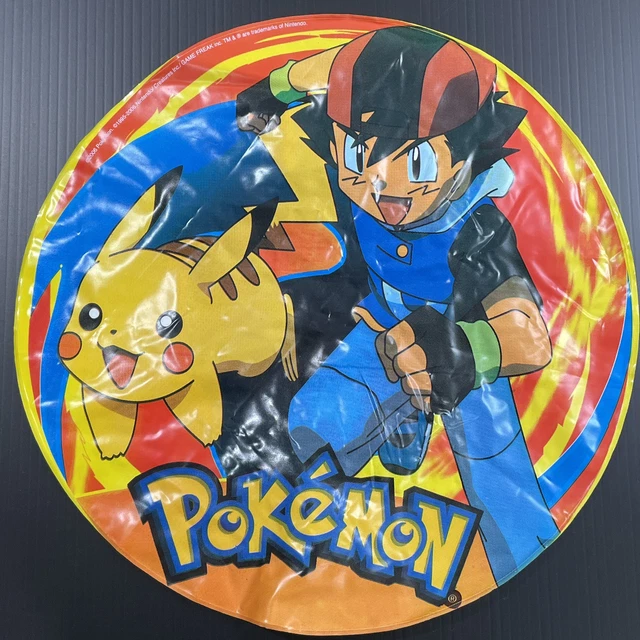 POKÉMON - PIKACHU and Ash Inflatable Disc - Promotional Item - Game ...