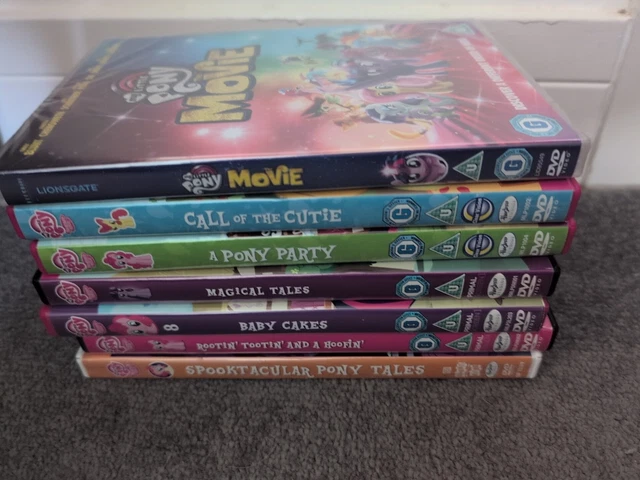MY LITTLE PONY Friendship Is Magic Dvd Bundle Plus The Movie £16.32 ...