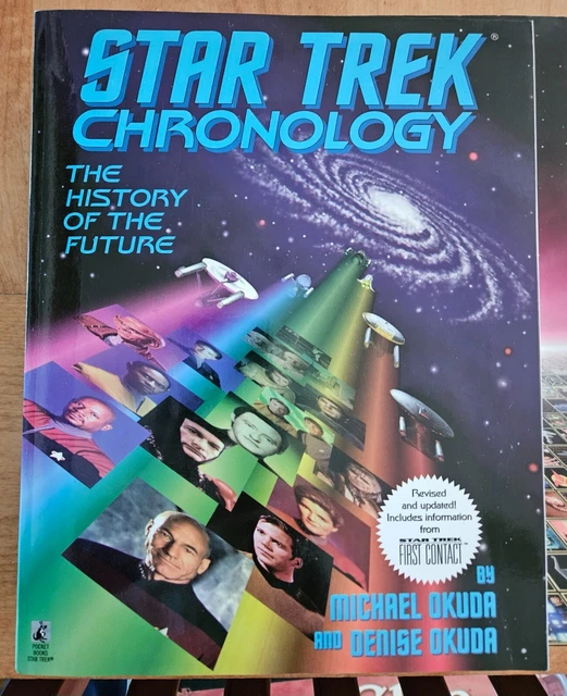 STAR TREK ENCYCLOPEDIA by Michael & Denise Okuda & Debbie Mirek (1994 ...