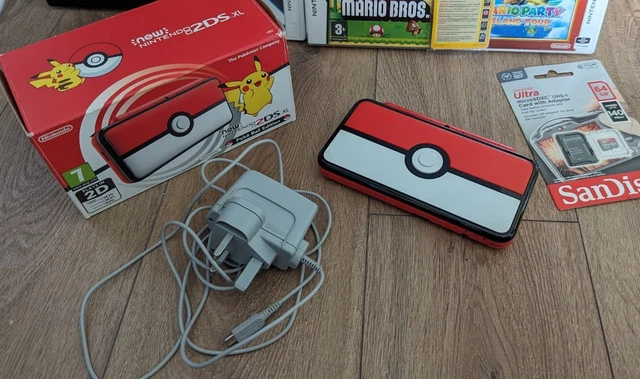 NINTENDO 2DS XL Pokemon Pokeball Edition Handheld Console £199.00 ...