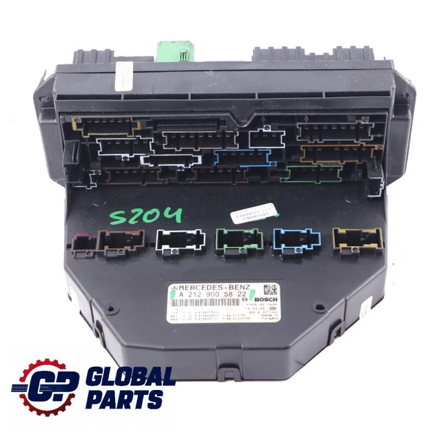 FUSE BOX MERCEDES W204 Front SAM SRB Module Fuse Relay Box Unit ...