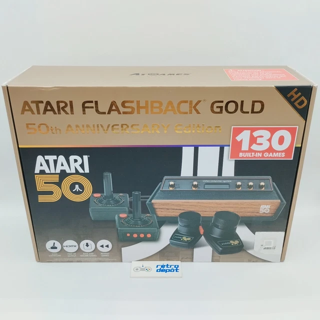 CONSOLE ATARI FLASHBACK Gold 50TH Anniversary Edition HD EUR 99,90 - PicClick IT