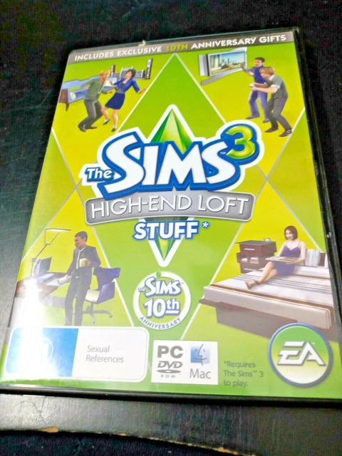 PC GAME THE Sims 3 High-End Loft Stuff 2010 with manual Genuine LNC! $3 ...