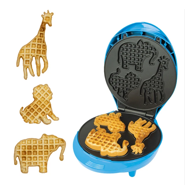 ANIMAL PLANET WAFFLE Maker / Makes 3 Novelty Animal Shape Waffles £24. ...