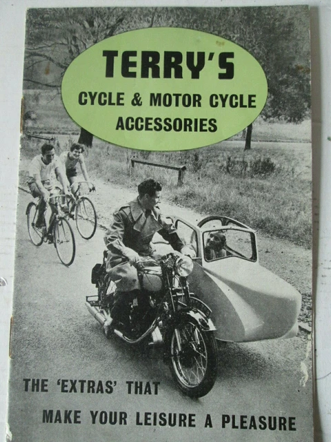 TERRY'S CYCLE AND Motor Cycle accessories brochure 1950s £12.00 ...