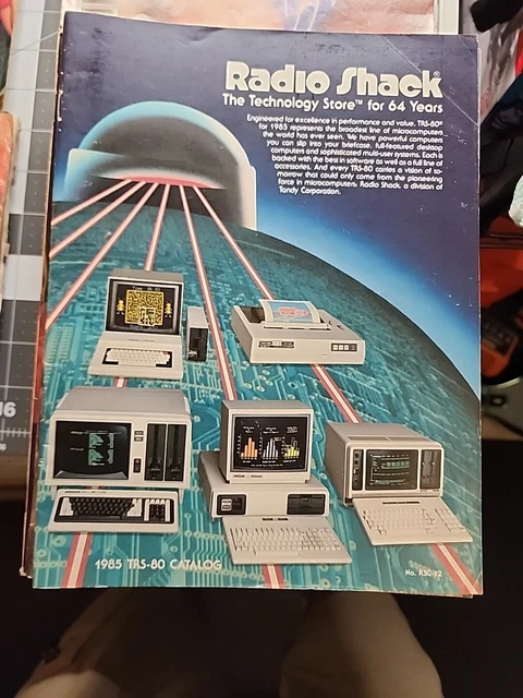 Rare Vintage 1985 Radio Shack Tandy Trs 80 Microcomputer Catalog £1017 Picclick Uk 