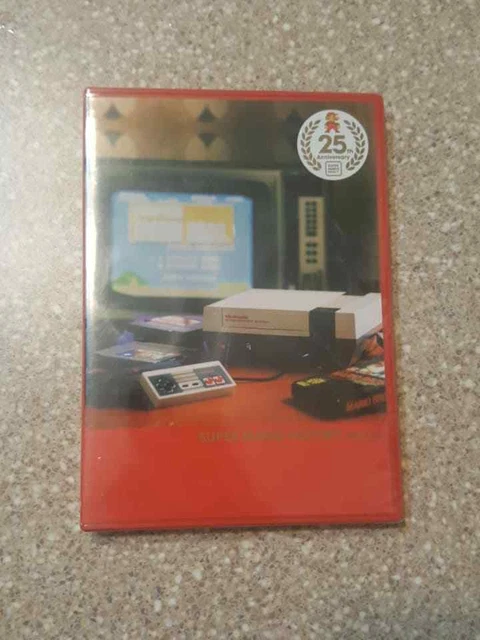 NINTENDO 25TH ANNIVERSARY DVD -- Super Mario History 1985-2010 -- NEW ...