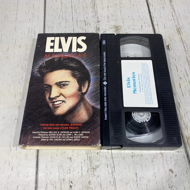 VINTAGE 1986 ELVIS Presley Memories VHS Tape Keepsake King Salute Home Movies £3.05 - PicClick UK