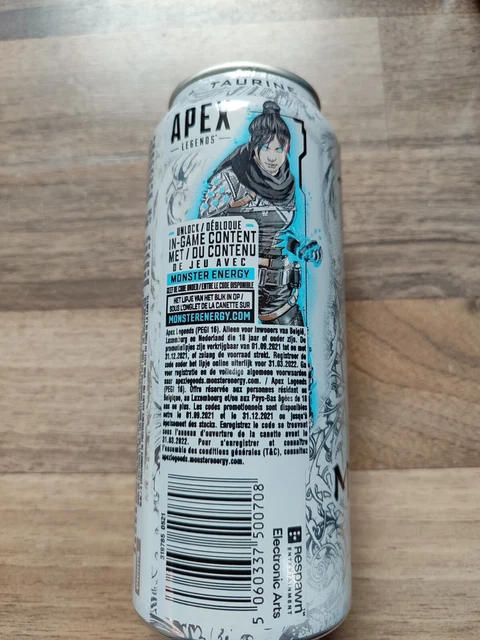 MONSTER ULTRA APEX Legends Energy Drink 500ml Dose Can SKU 0521 AG ...