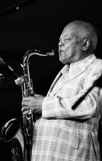 TENOR SAX PLAYER Budd Johnson Performs Live On Stage Old Jazz Photo $8. ...