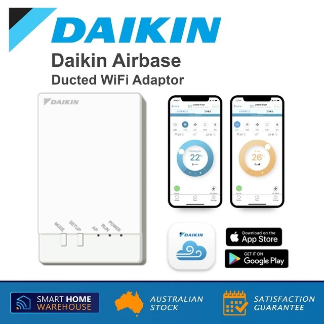 DAIKIN AIRBASE BRP15B61 WiFi LAN Adapter iPhone Android Smart Home ...