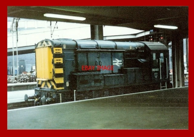 PHOTO BR Class 08 Shunter Loco No 08451 (2) £1.65 - PicClick UK
