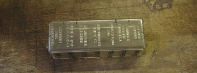 FORD ESCORT MK1 MK2 Taunus Deckel Sicherungskasten Fuse Box NEU orig ...