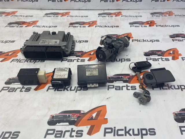2008 FORD RANGER Wildtrak 3.0 ECU Kit With Ignition Barrel WE0718881B £ ...