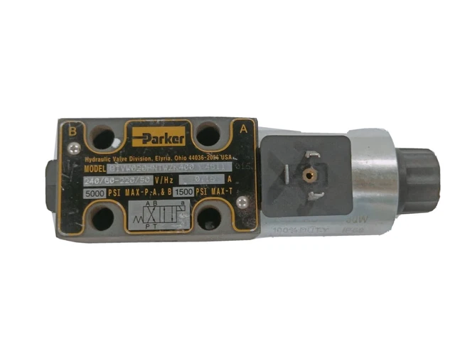 PARKER HYDRAULISCHE VENTIL Divison Modell D1VW20HNTWZK400 4611 # Neu ...