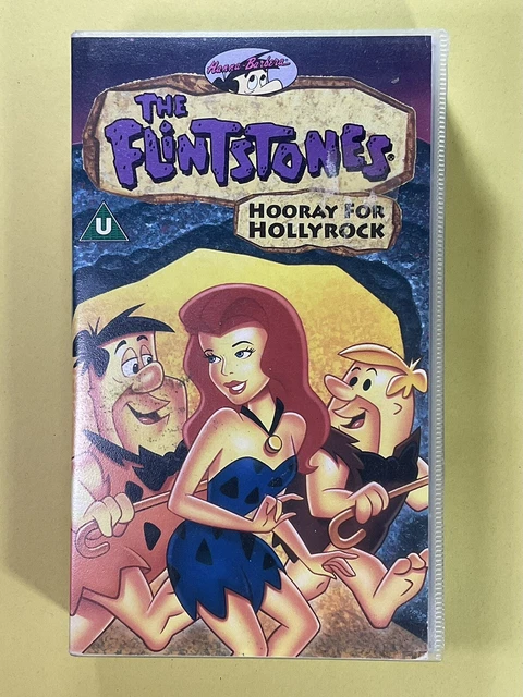 THE FLINTSTONES HOORAY For Hollyrock, Animated, VHS Video, 1994, Cert U ...