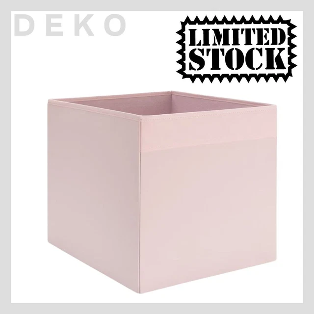 IKEA DRONA STORAGE Box Light Baby Pink For Kallax. DISPATCHED WITHIN 48 ...