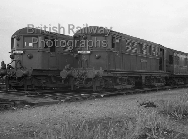LARGER NEGATIVE BR Metropolitan Railway Electric Locos No's 2&7 at ...