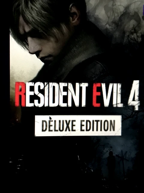 Re4 2023 Resident Evil 4 Remake Xbox Series X Version Physique
