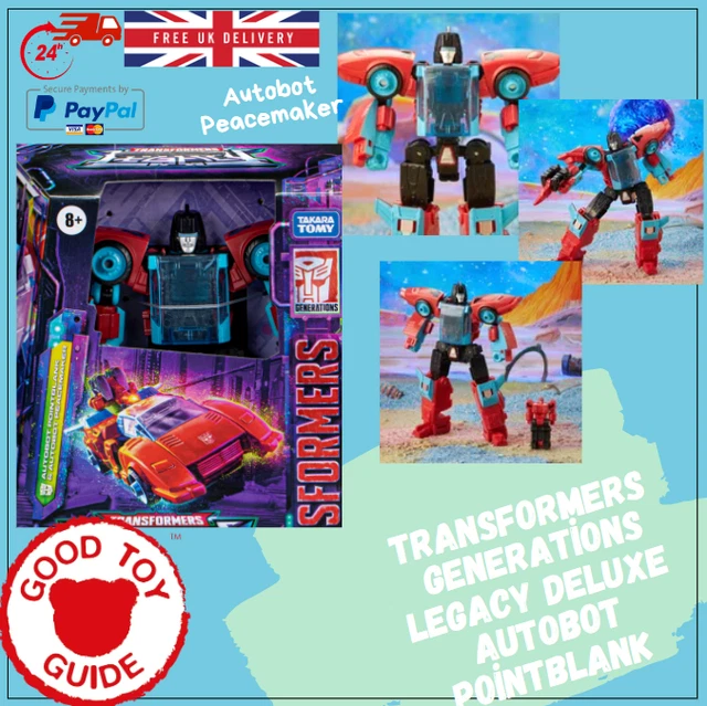 TRANSFORMERS GENERATIONS LEGACY Deluxe Autobot Pointblank & Autobot ...